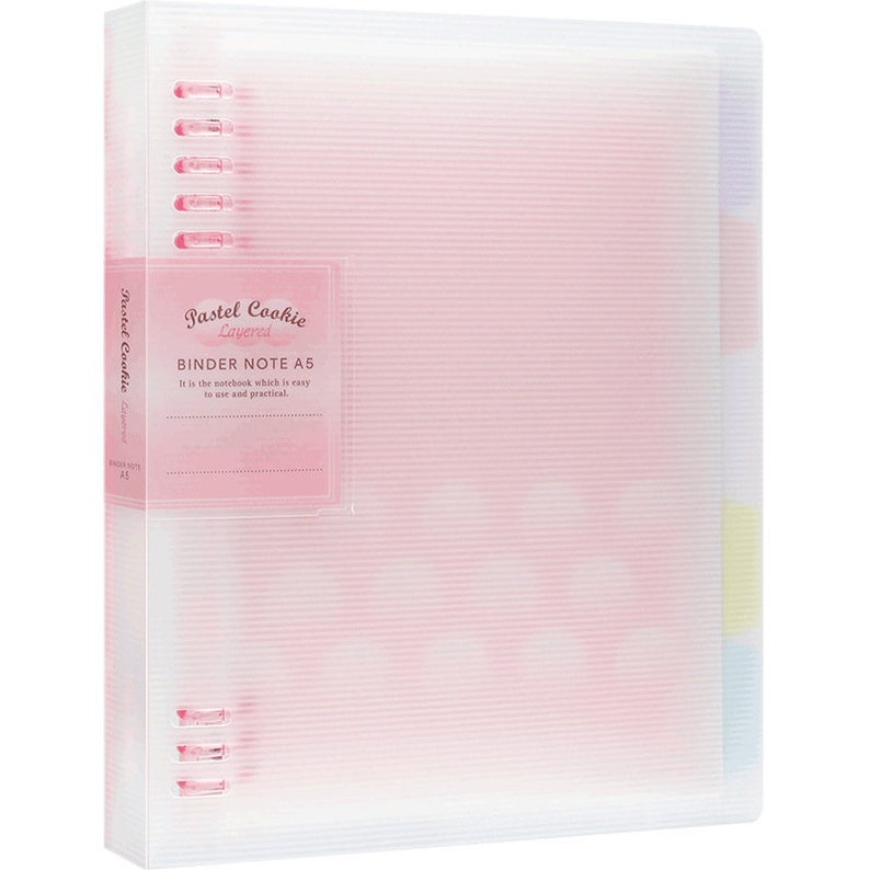 KOKUYO Campus Spiral Ring Notebook 8 Holes Binder A5 Notebook Daily ...