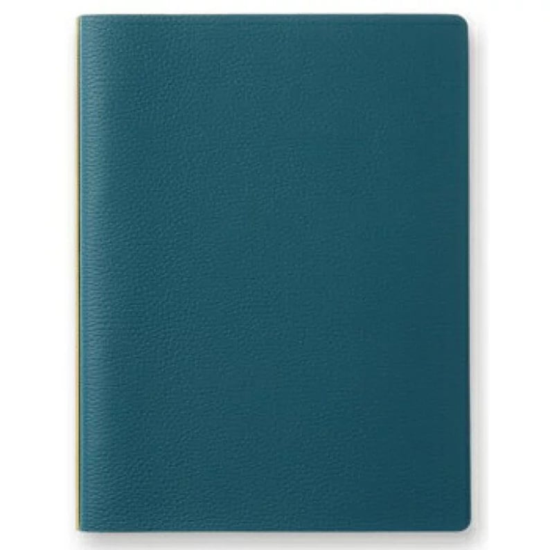 Japan Plotter Shrink Handmade 6-ring Italian Tanning Leather Notebook ...