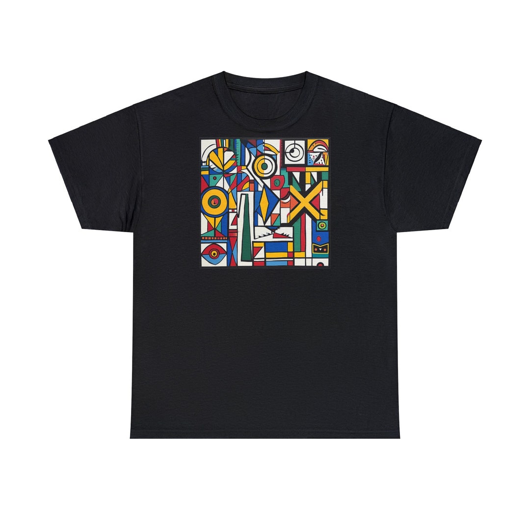 Ndebele Inspired Geometric Art Tee Bold African Patterns, Vibrant Hand ...