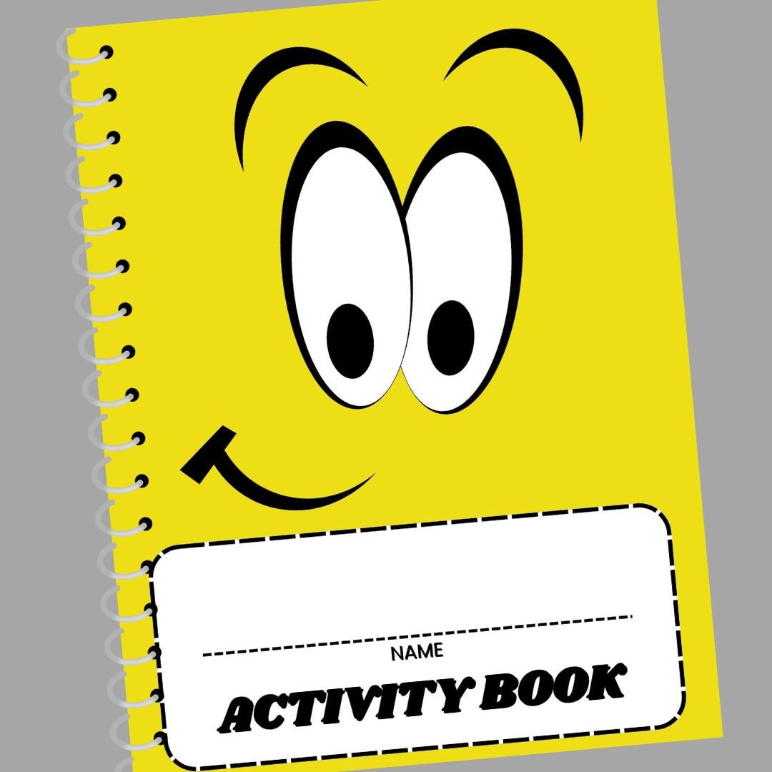 Printable KIDS ACTIVITY BOOK Kids Entertainment Toddler - Etsy