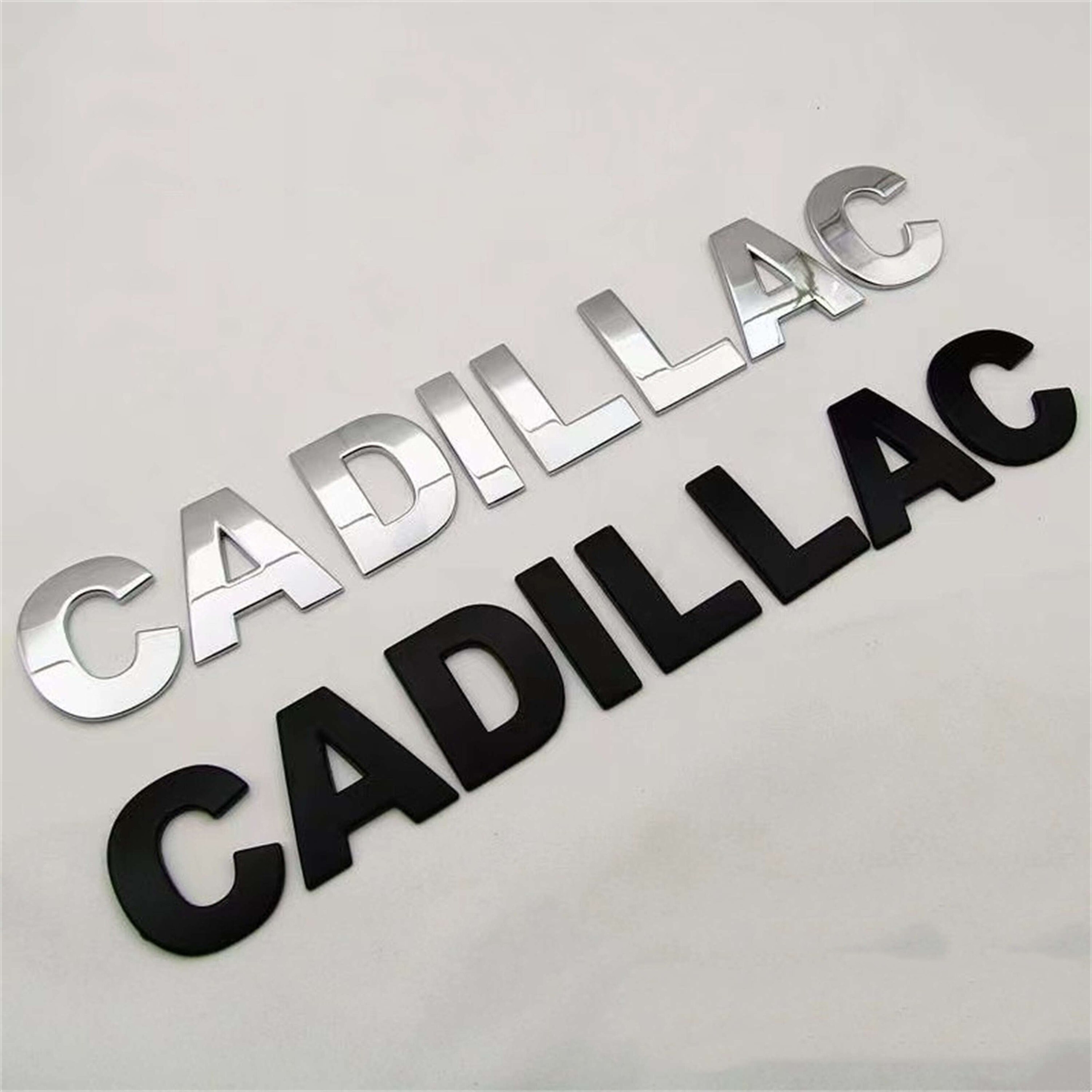 Cadillac SRX Modified Hood Emblem Sticker CADILLAC Lettering - Etsy