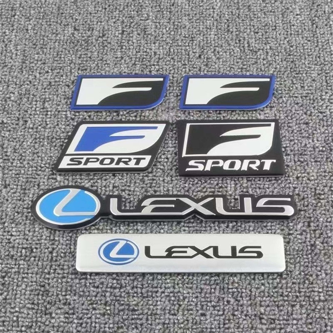 Lexus Modified Sport F-SPORT Car Sticker Rear Badge Side - Etsy