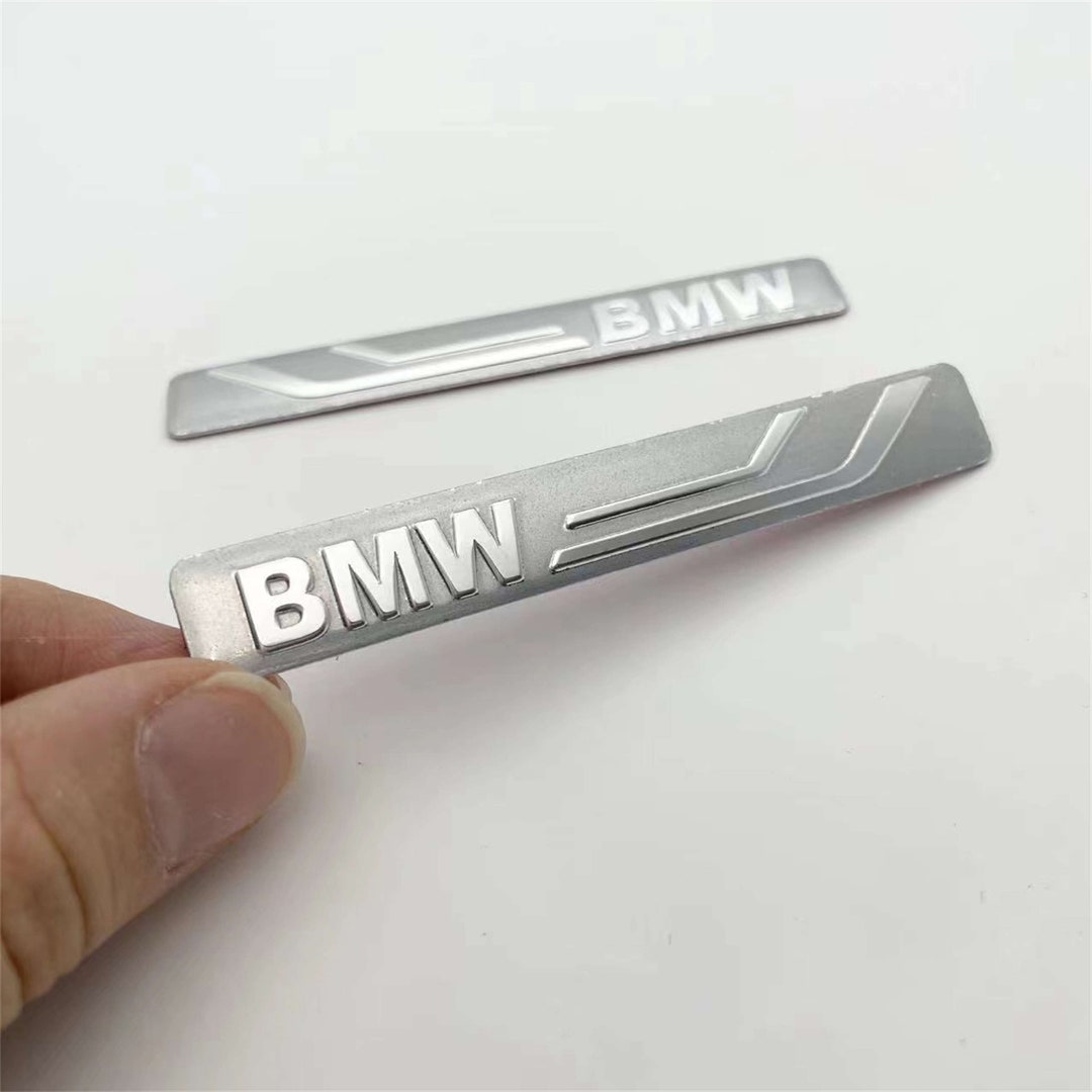 2pcs BMW Car Decals Modified Car Emblems Logo Stickers BMW - Etsy