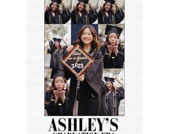 Eras Graduation Sign Graduation Poster Senior Photo Poster Grad Party ...