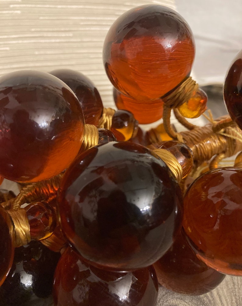 Bunch of Dark Grapes in Murano Glass (small) - Etsy