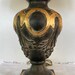 Terracotta Table Lamp With Pleated Silk Lampshade - Etsy