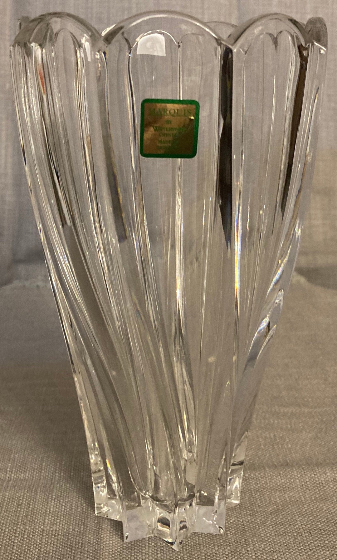 Crystal Vase "marquis" Made in Germany - Etsy