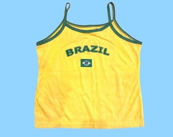 Brasil Brazil Tank Top Shirt - Etsy
