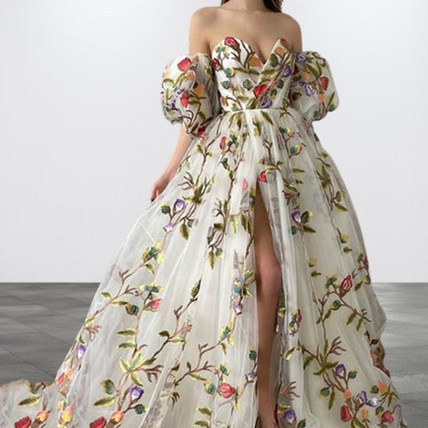 Floral Flower Dress - Etsy