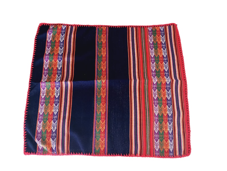 Navy Blue Shaman Mesa Cloth Inca Shamanism Mestana, Sacred Space ...