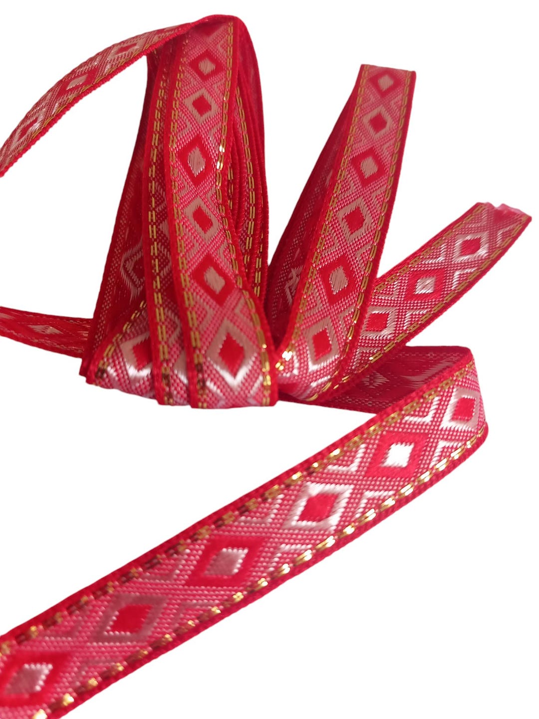 Red Mesa Tie, Watana Tie for Shamanic Medicine Bundles, Mesa Band ...