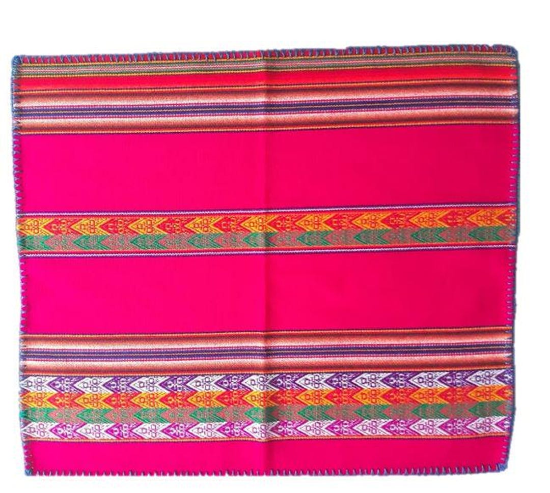 Fuchsia Shaman Mesa Cloth, Shaman Tool, Mestana Cloth, Misa Andina ...