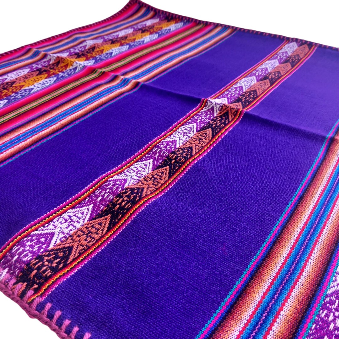 Purple Andean Mesa Cloth, Shaman Altar Cover, 58x52cm - Etsy