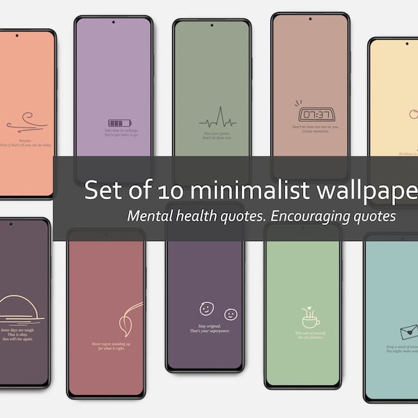 Mental Health Phone Wallpaper - Etsy