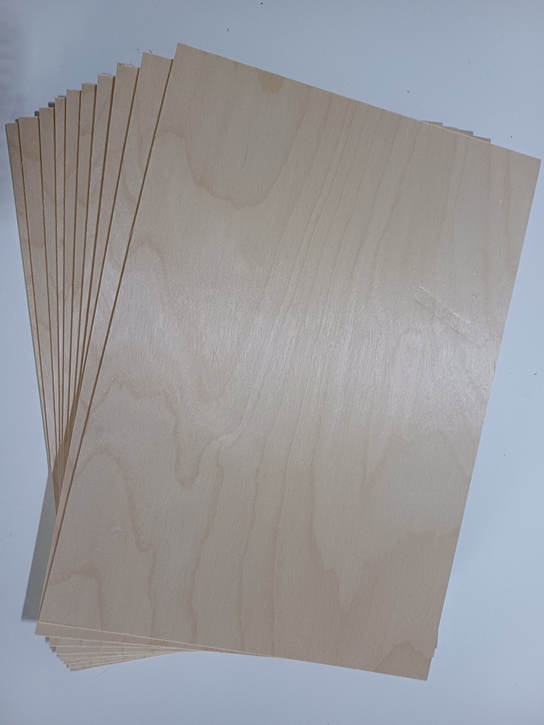 A4 3mm Birch Plywood Laser Cutting Board 300mm X 210mm Laser Engraving ...