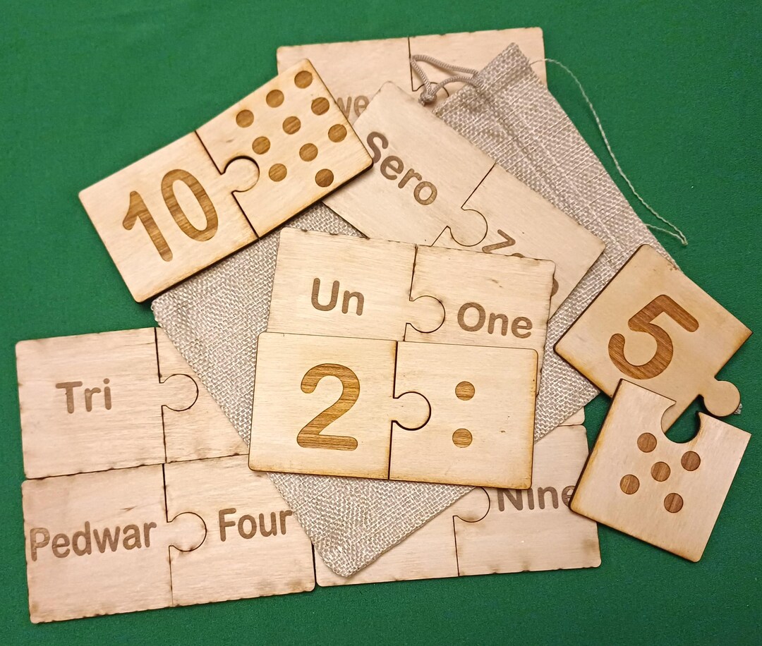 Welsh Maths Learning, Number Puzzle, Montessori Learning, Languages ...