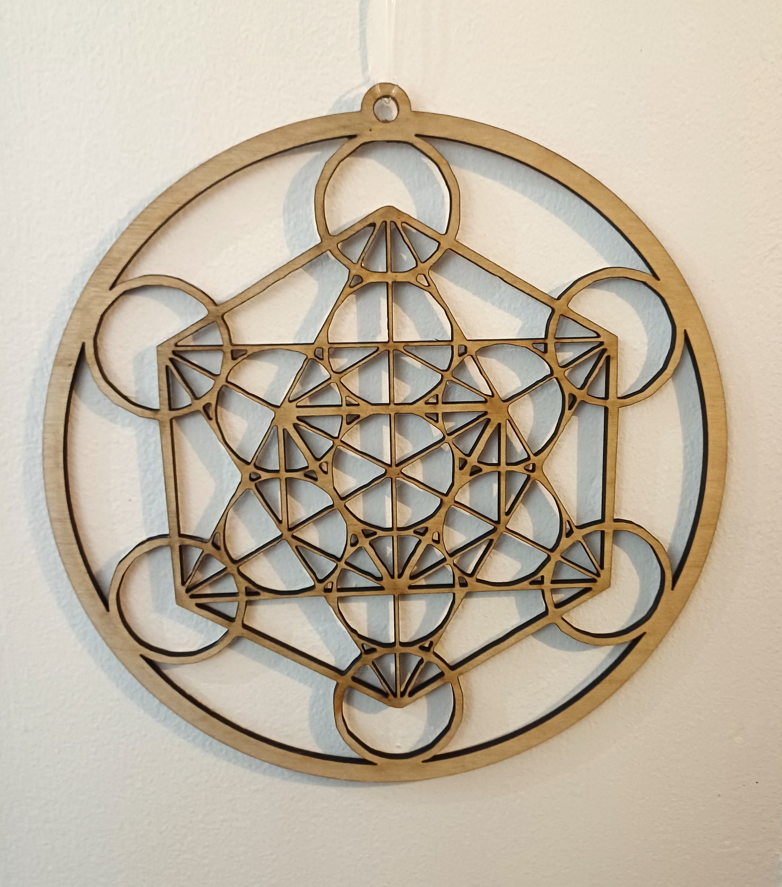 Metatrons Cube Crystal Grid, Sacred Geometry, Spiritual Meditation Yoga ...
