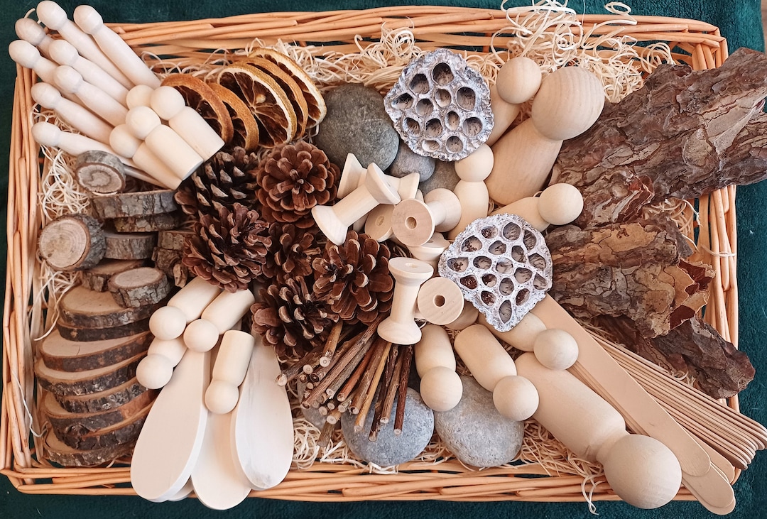 Natural Loose Parts Play Set - Etsy