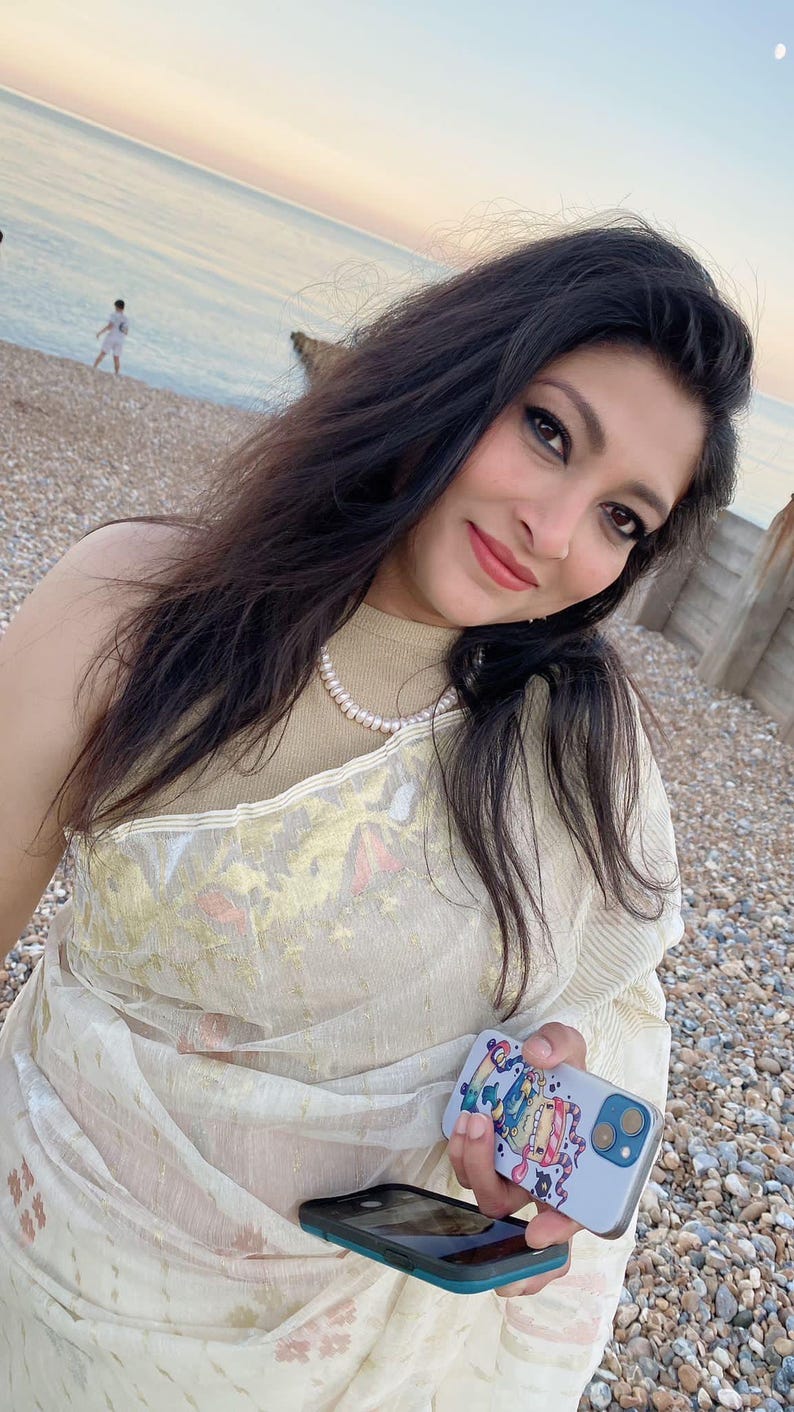 Traditional Authentic Handmade Original Dhaka Jamdani Sari Saree From ...