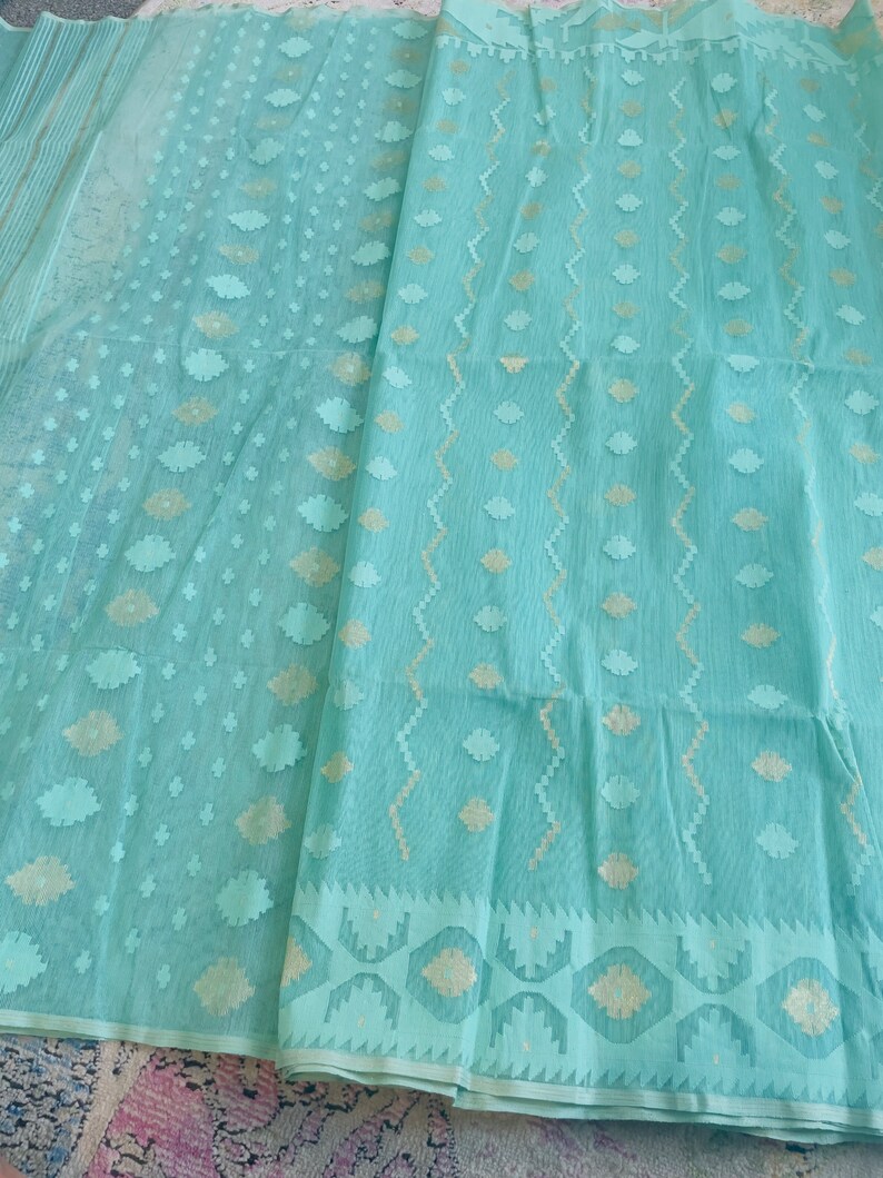 Traditional Authentic Handmade Original Dhaka Jamdani Sari Saree From Bangladeshi Seller - Etsy