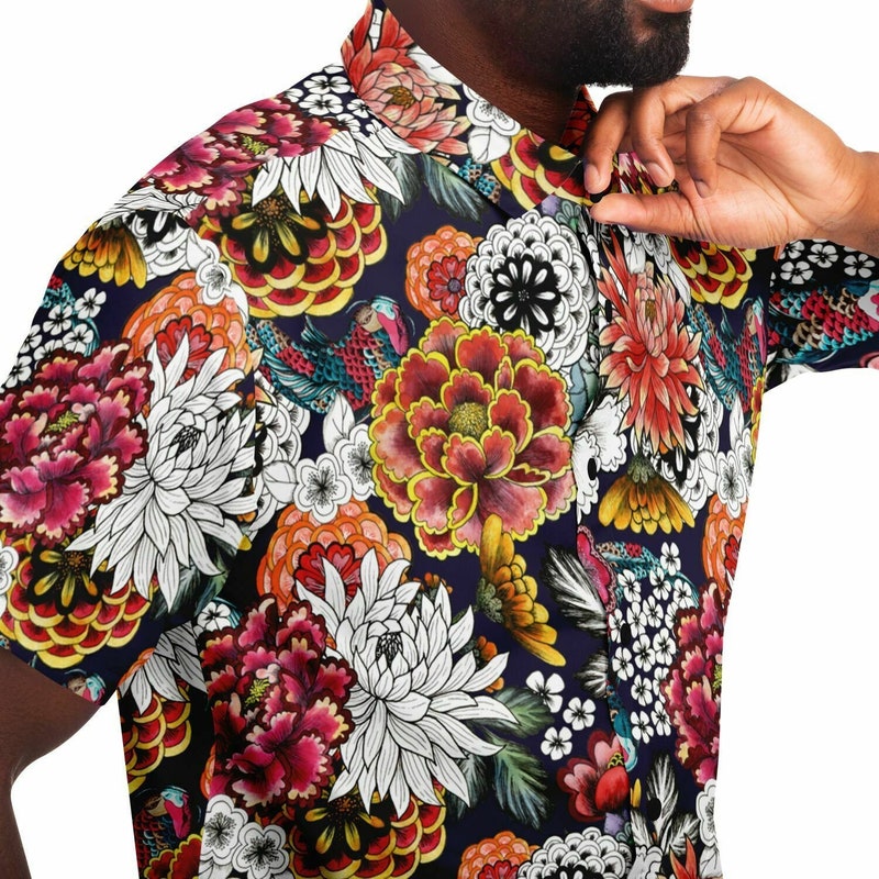 Fish Button up Shirt - Etsy