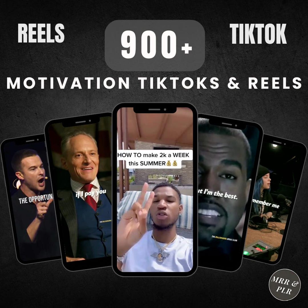 900 Business Reels Bundle Instant Download Motivational Videos ...