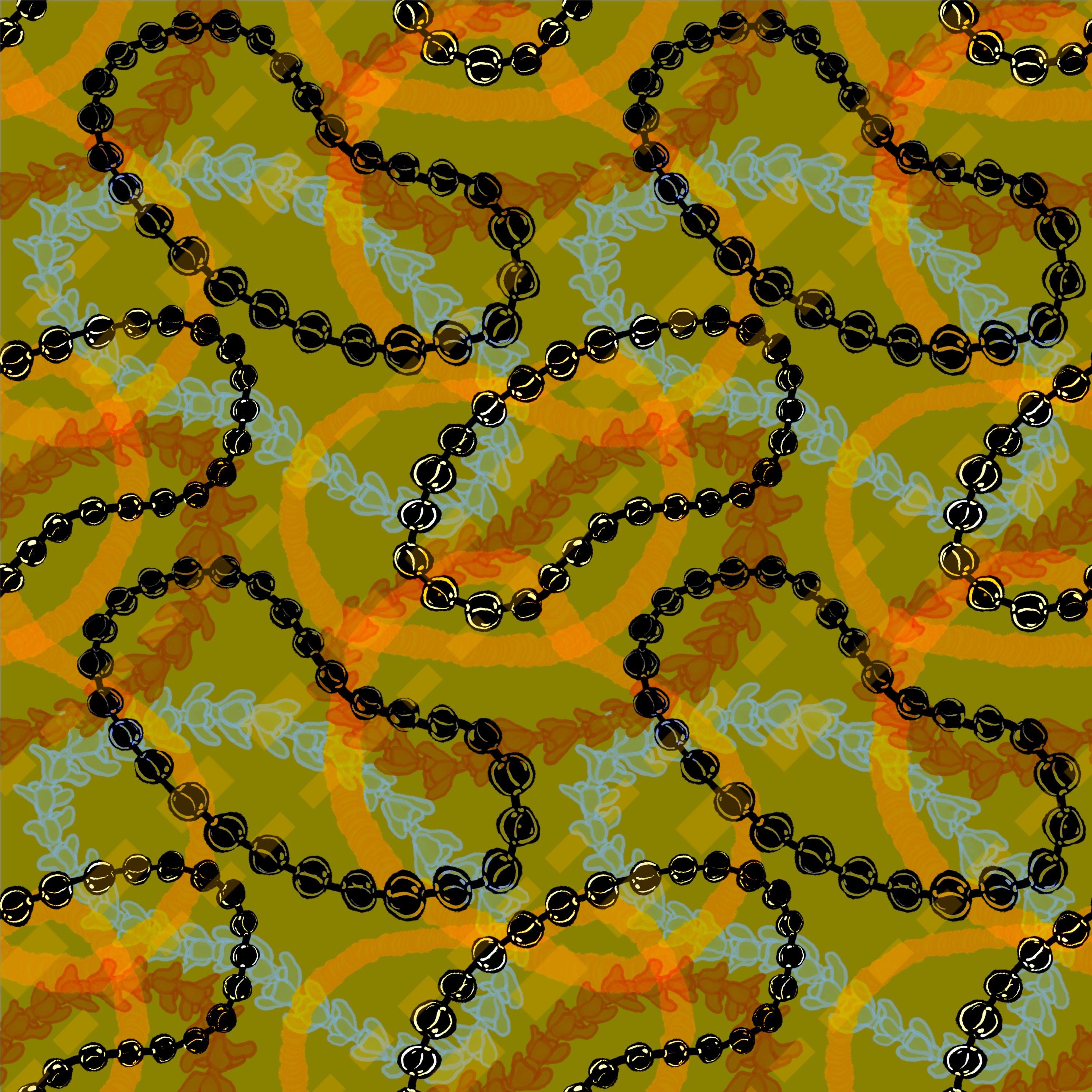 Lei, Lei Design, Lei Seamless Pattern, Lei Pattern, Kukui Lei Pattern ...