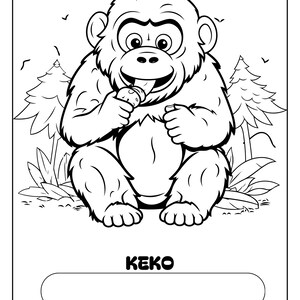 Animal Coloring Book, Keiki Coloring Book, Holoholona Puke Kala ...