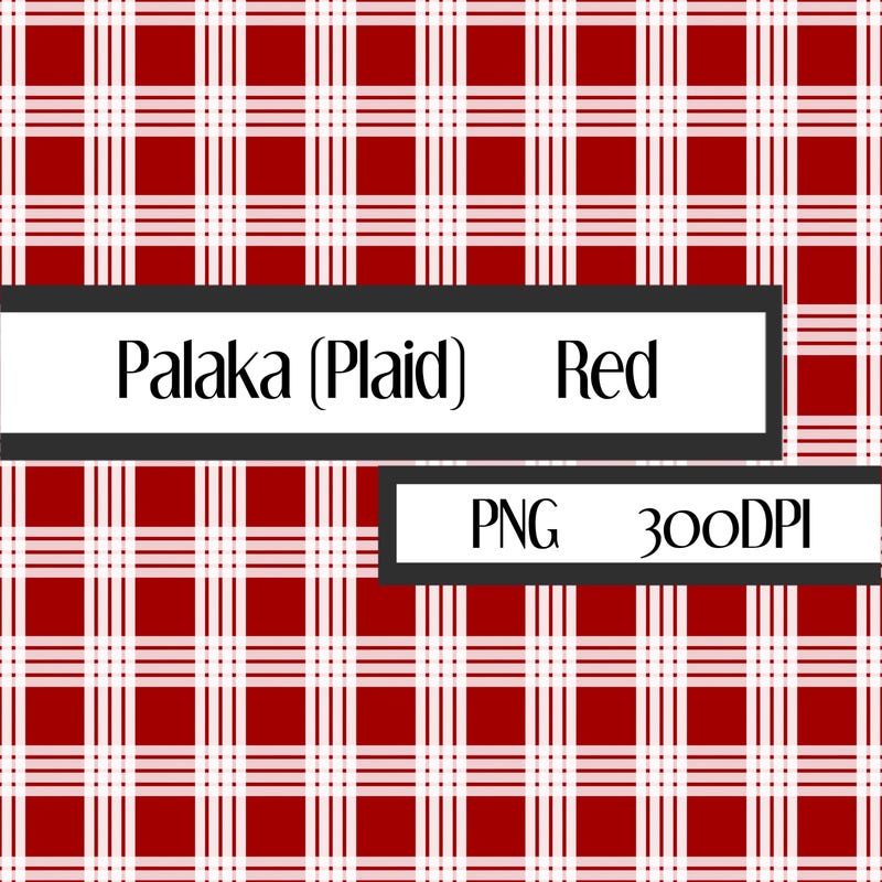 Palaka Print - Etsy