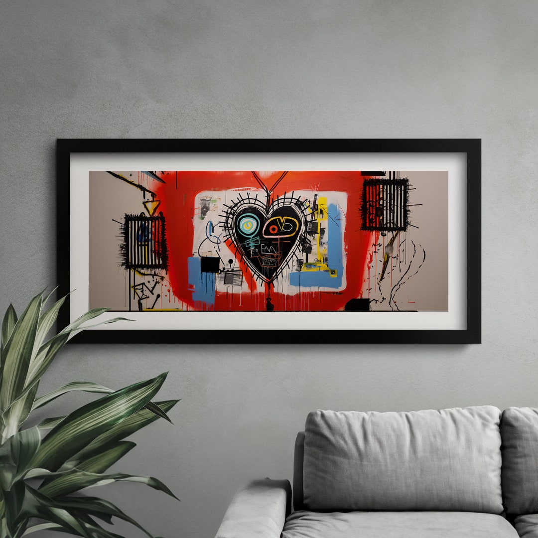 Unforgettable Surprise | Landscape Basquiat Inspired Print ...