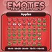 45x Cute Apple Emote Pack - Twitch, Youtube, Discord, Cute, Kawaii ...