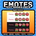 45x Cute Apple Emote Pack - Twitch, Youtube, Discord, Cute, Kawaii ...