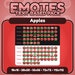 45x Cute Apple Emote Pack - Twitch, Youtube, Discord, Cute, Kawaii ...
