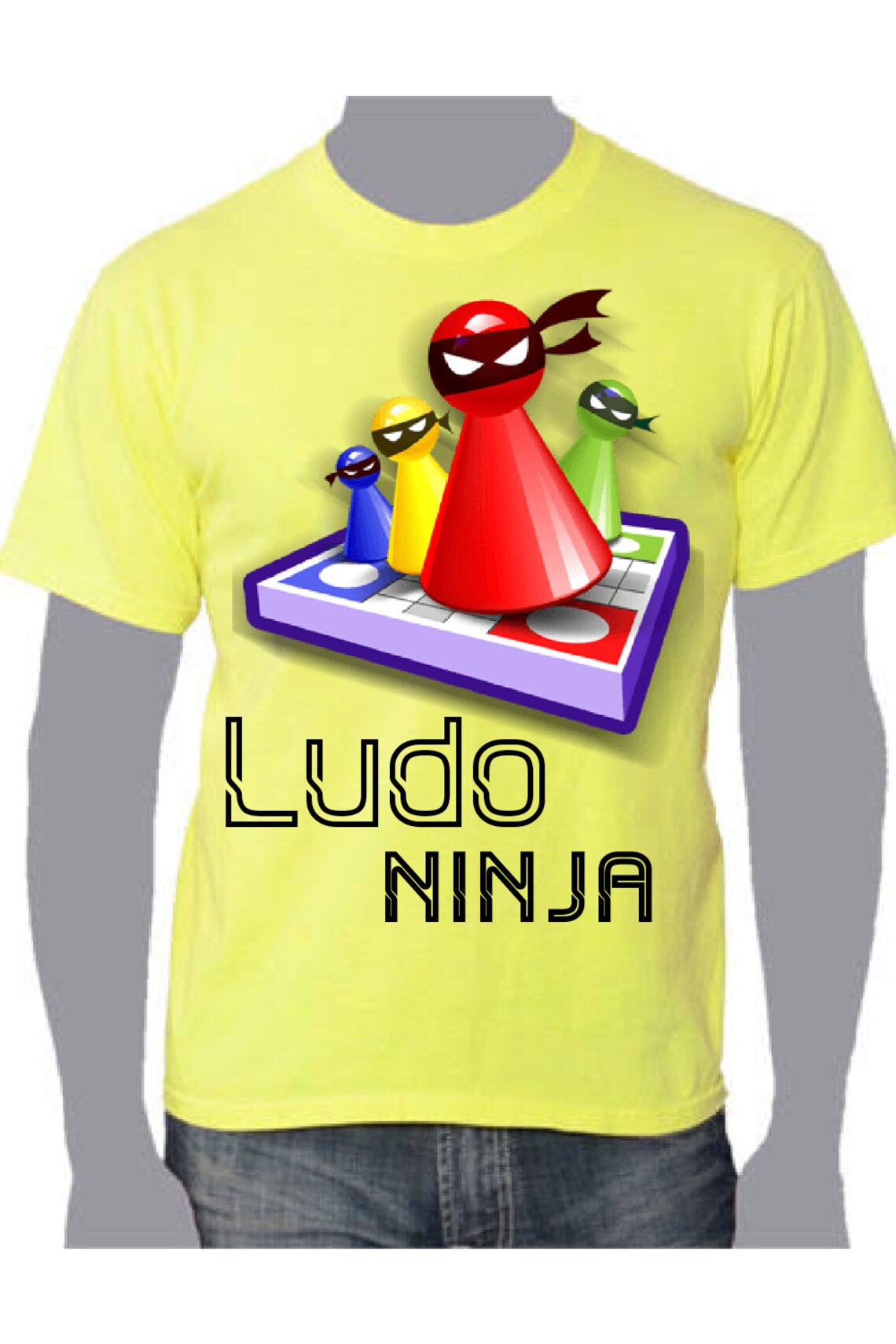 Ludo Ninja SvG, Ludo SVG, camiseta unisex Ludo Ninja para hombres ...