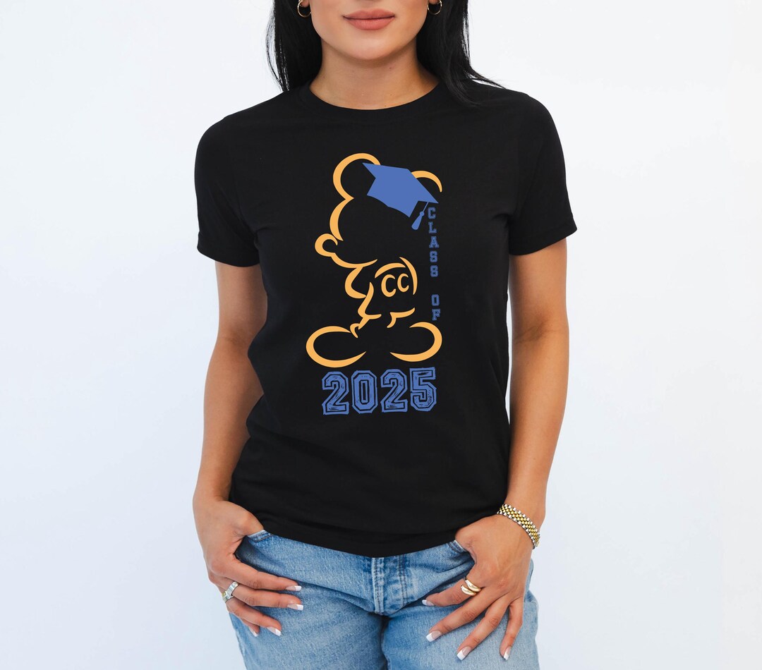 Mickey Graduation Shirt, Class of 2025 Shirt, Disney Grad Shirt ...