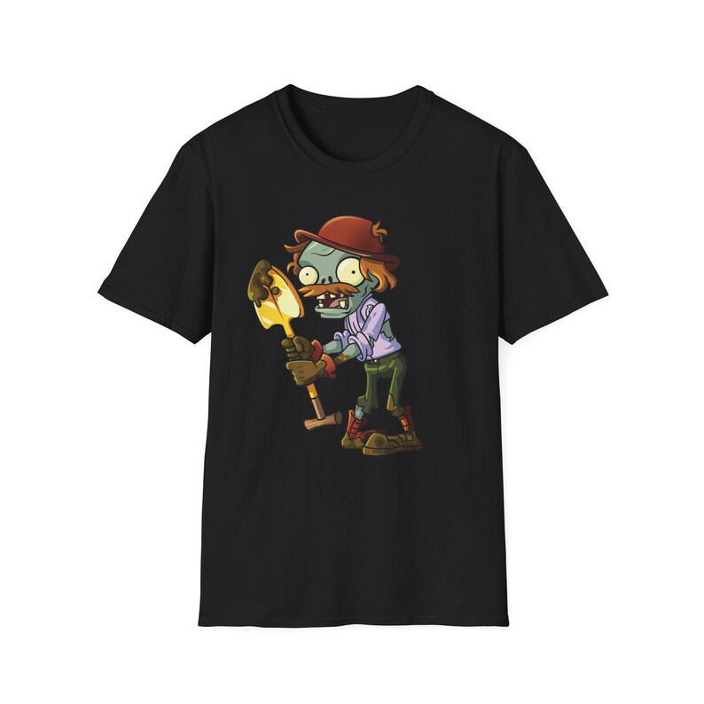 PVZ 2 Plants Vs Zombies Excavator Zombie T-shirt - Etsy
