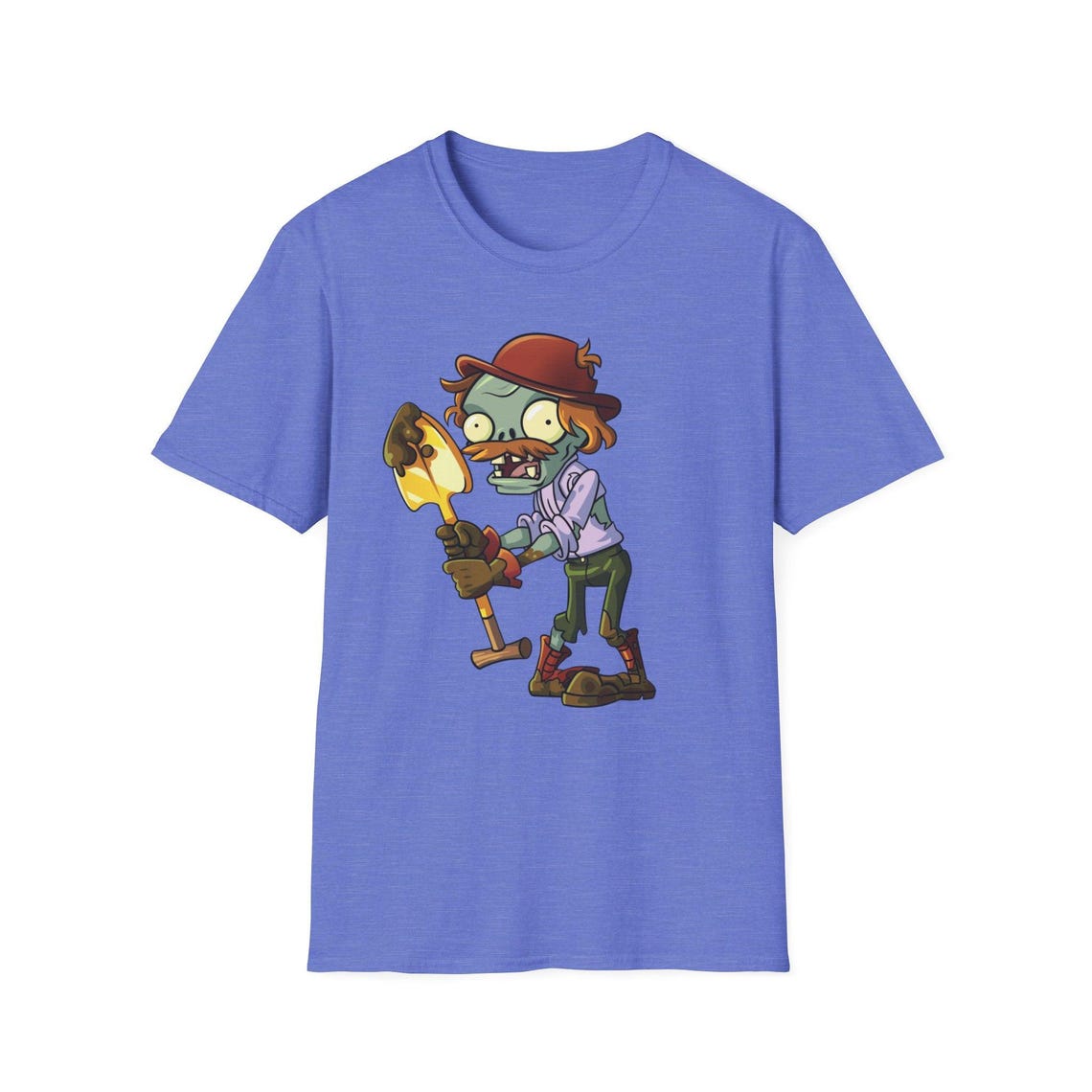 PVZ 2 Plants Vs Zombies Excavator Zombie T-shirt - Etsy