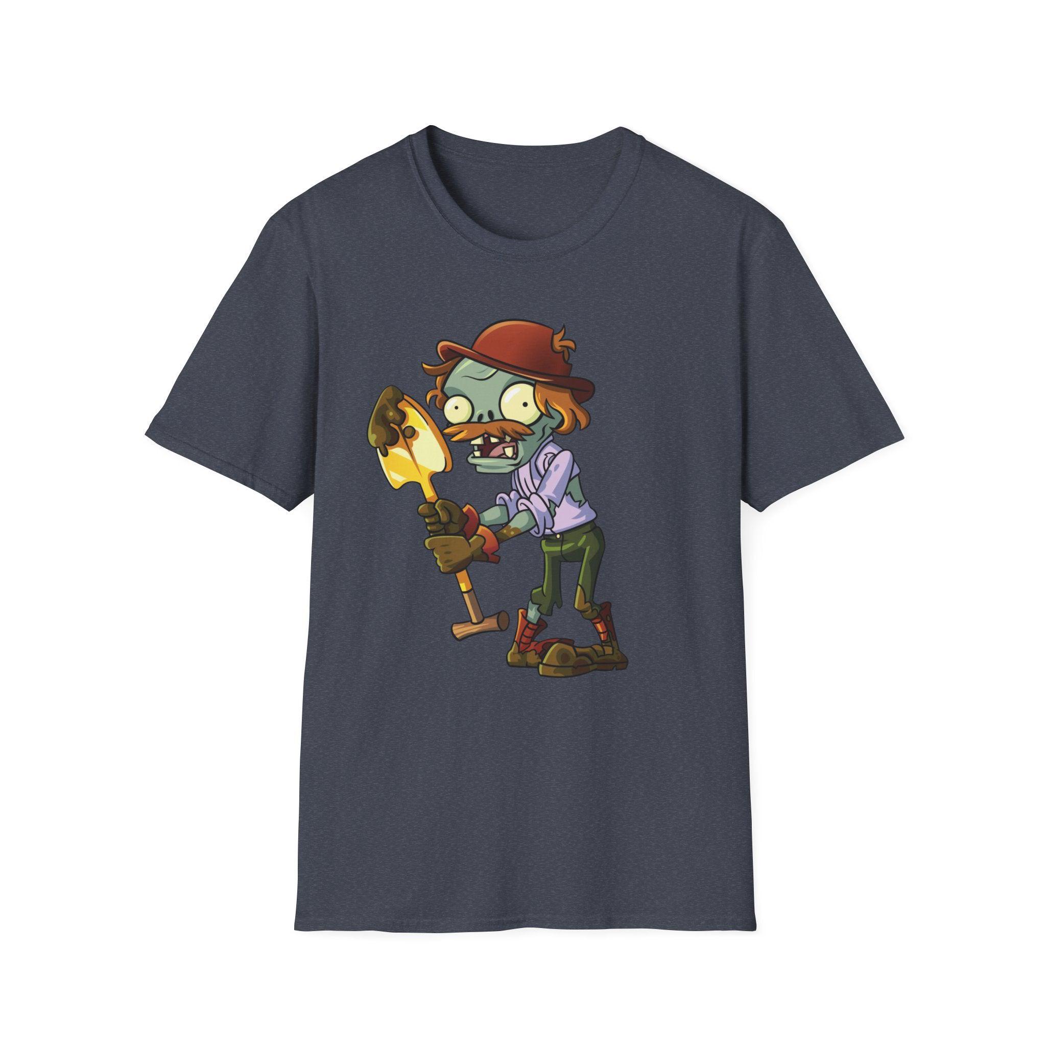 PVZ 2 Plants Vs Zombies Excavator Zombie T-shirt - Etsy
