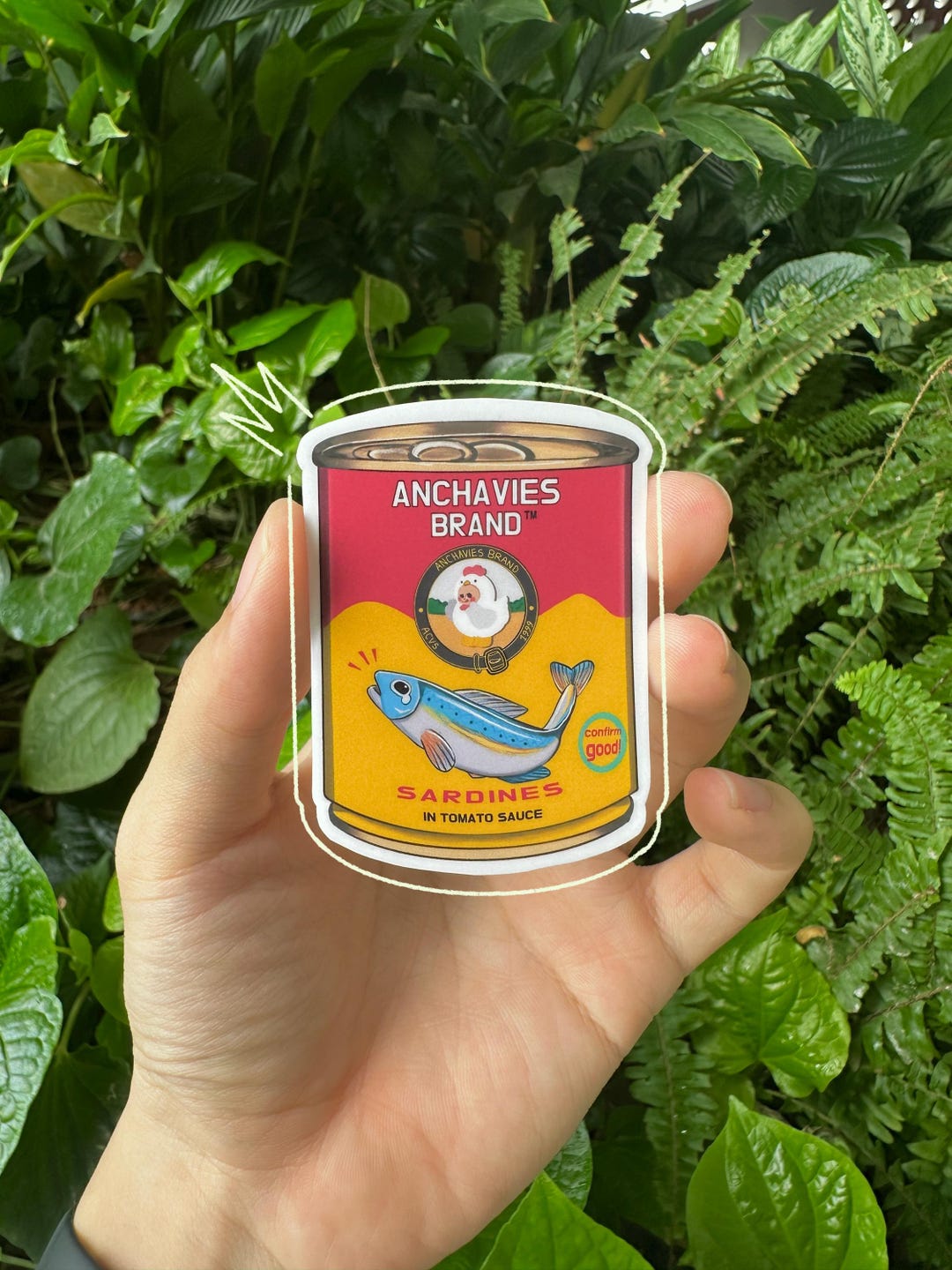 Sardine Can Sticker - Etsy