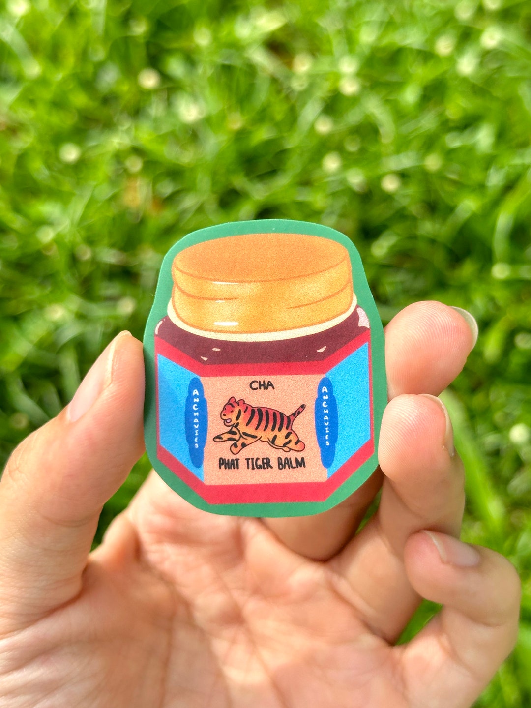 Tiger Balm Sticker / Asian Sticker / Yadom Sticker / Cute Medication ...