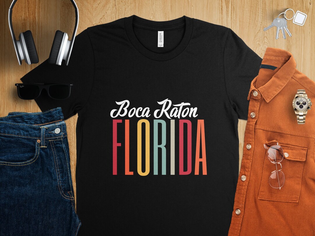 Boca Raton Florida Shirt, Moving to Boca Raton Florida Gift, Boca Raton ...