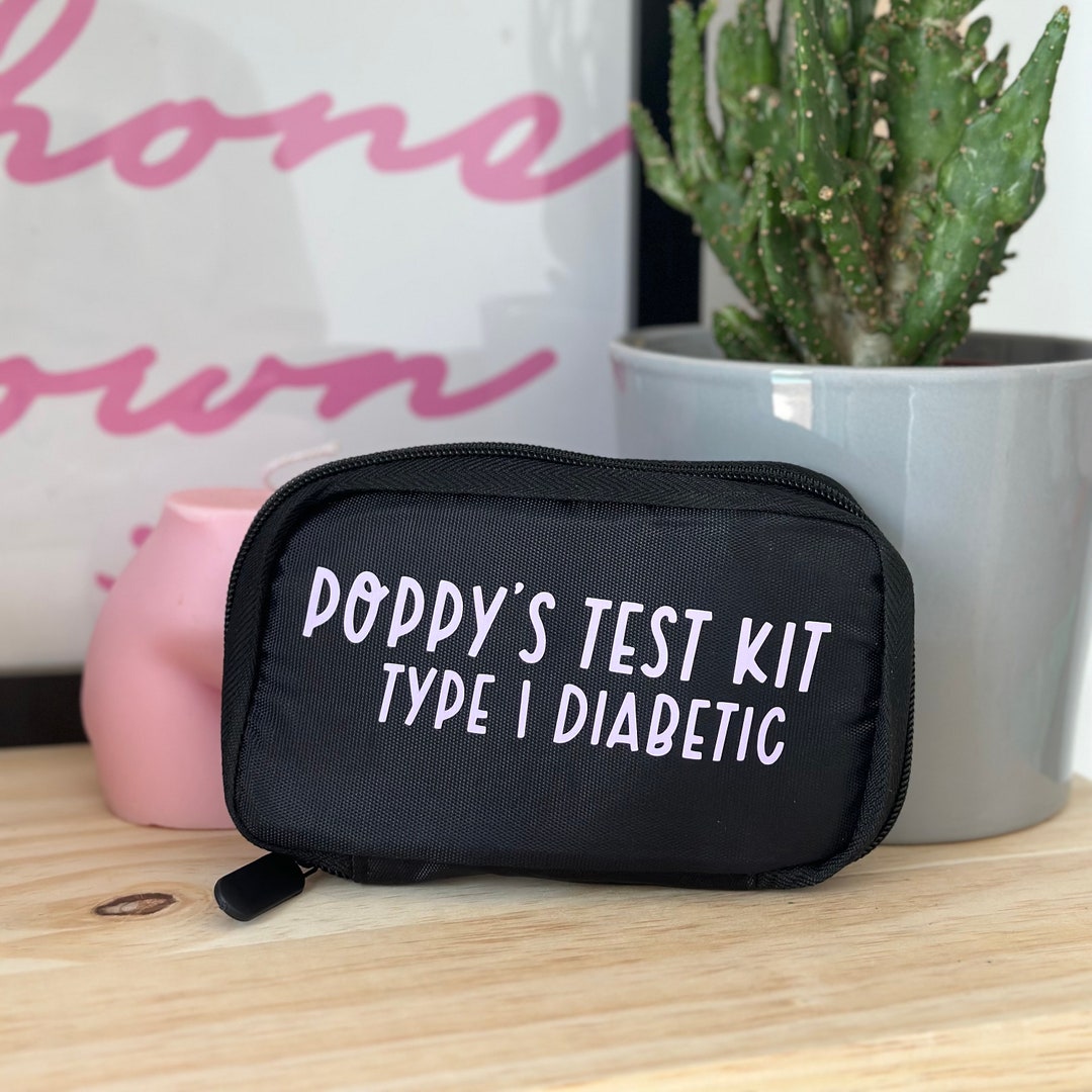 Personalise Diabetic Test Kit Label, Perfect for Diabetics - Etsy