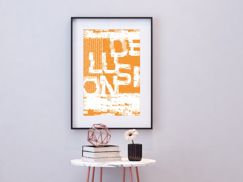 Edgar Allan Poe Quote Poster, Digital Wall Art, Printable Typographic ...