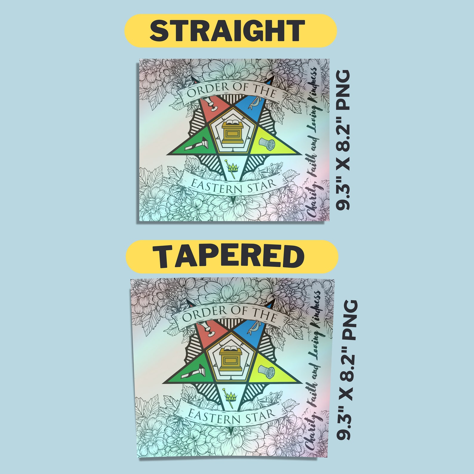 OES Tumbler Wrap Design PNG Skinny 20 Oz Sublimation File Digital ...