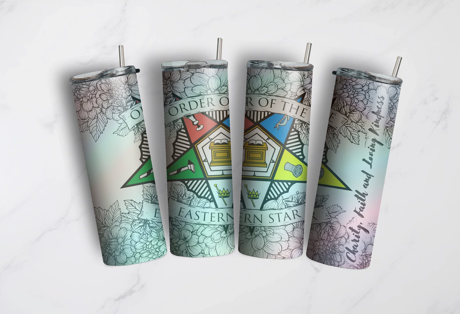 OES Tumbler Wrap Design PNG Skinny 20 Oz Sublimation File Digital ...