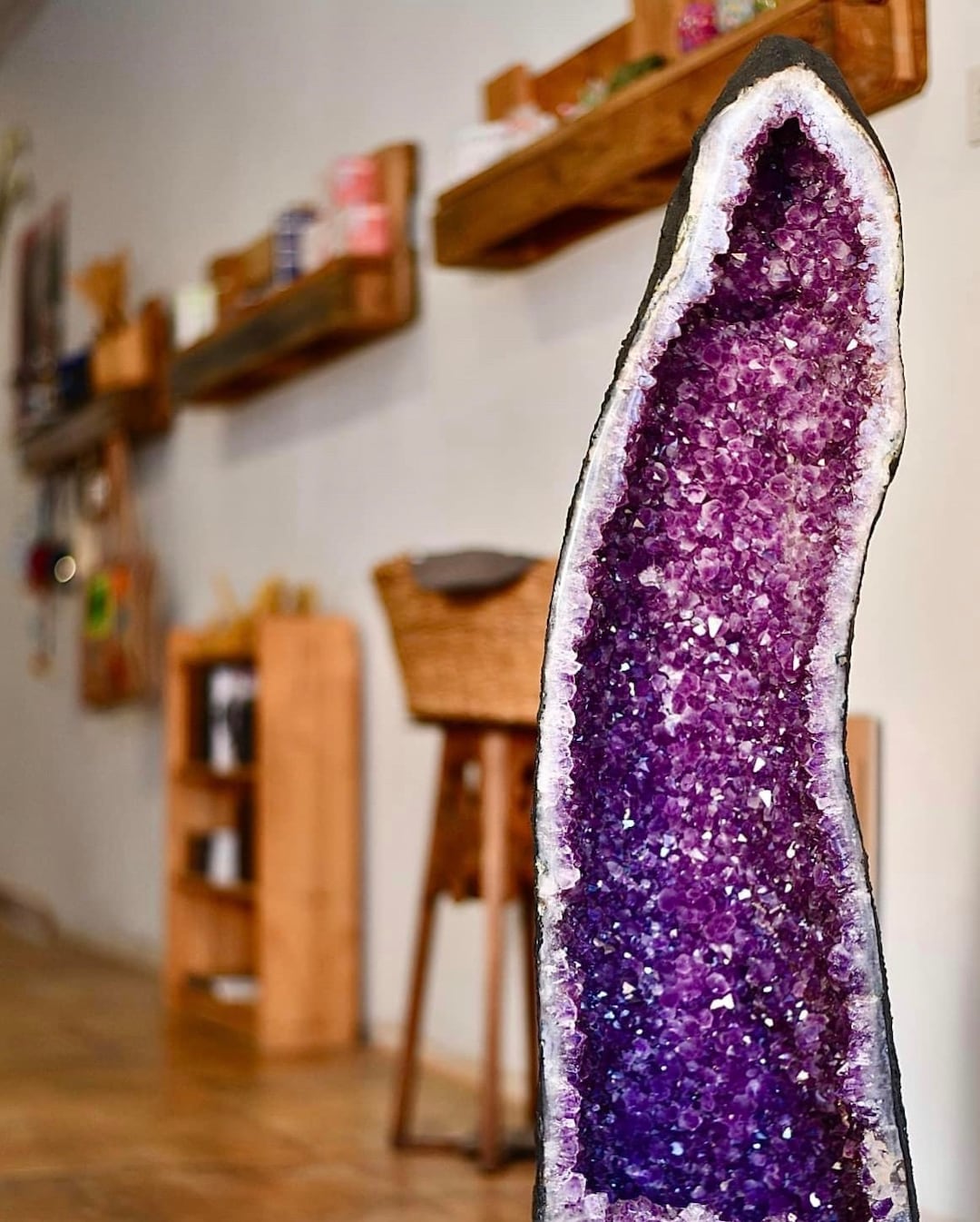 Amethyst Cathedral Geode - Etsy