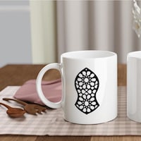 Uzma Akser Arabic Calligraphy Name Mug Personalized Islamic Gift ...