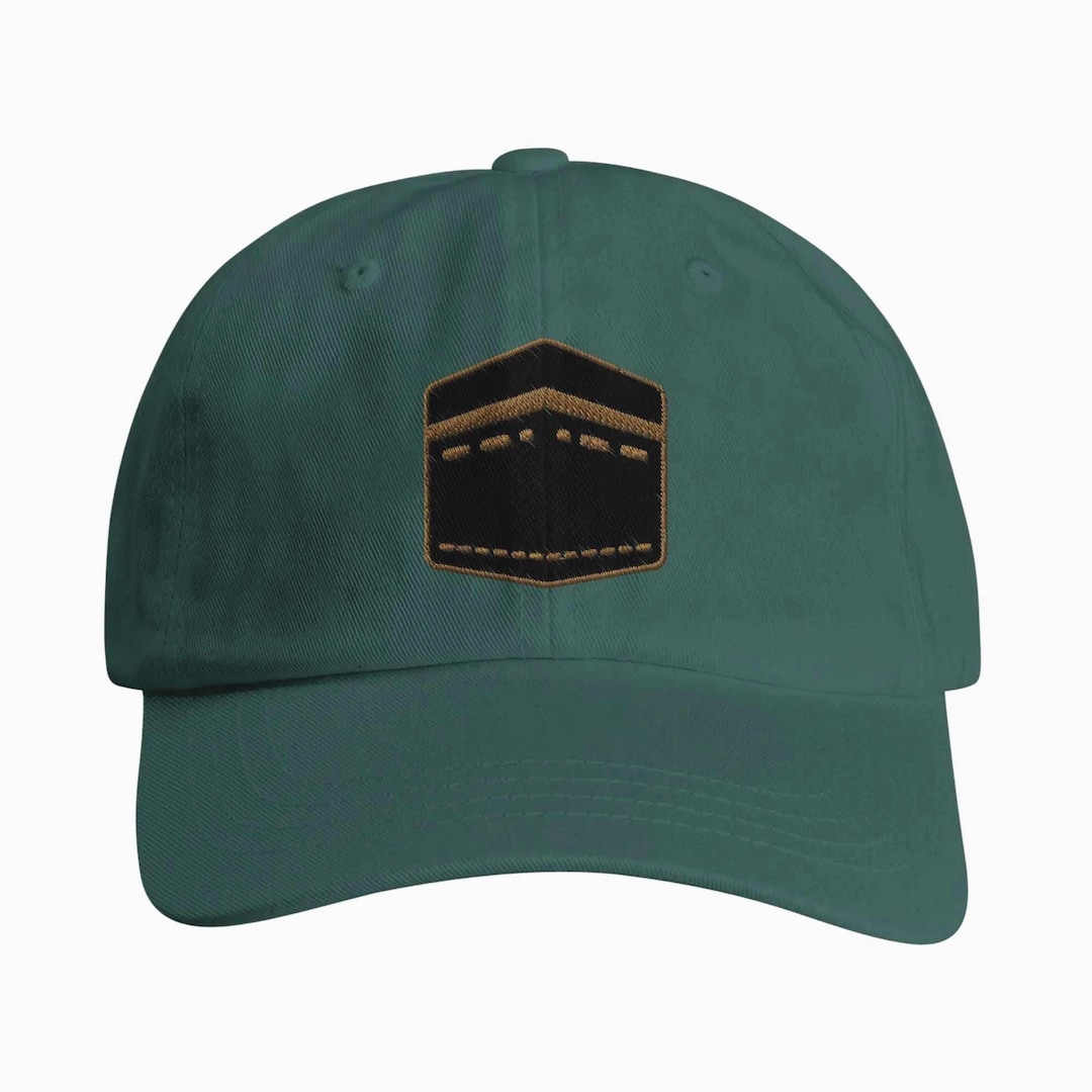 Kaaba Embroidered Dad Hat: Islamic Mecca Cap, Muslim Gift - Etsy