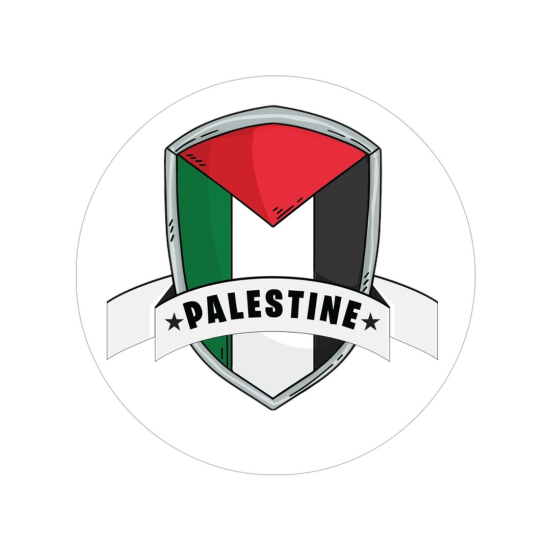 Water-resistant Palestine Crest Sticker Transparent Vinyl - Etsy