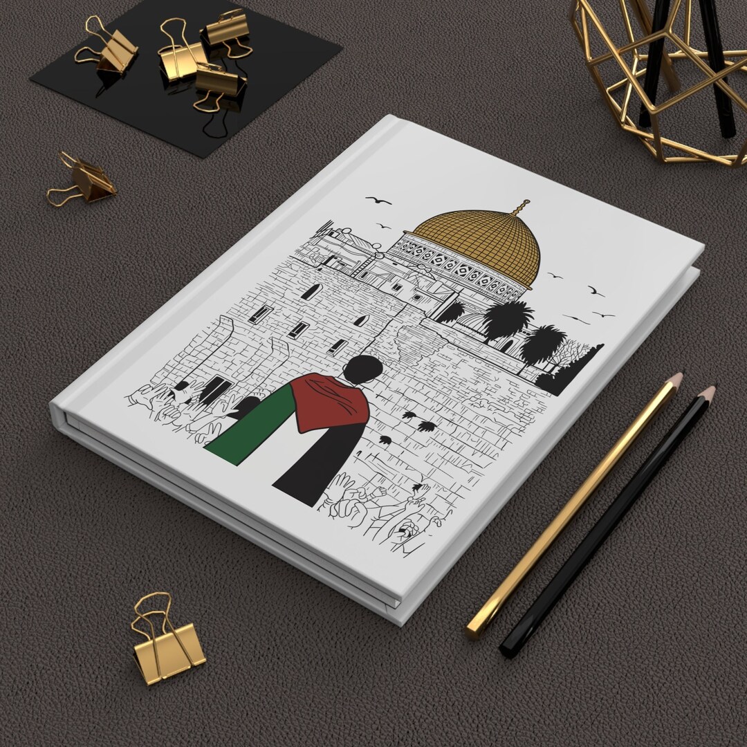 Al Aqsa Palestine Journal Al Quds Masjid Dome of the Rock Drawing With ...